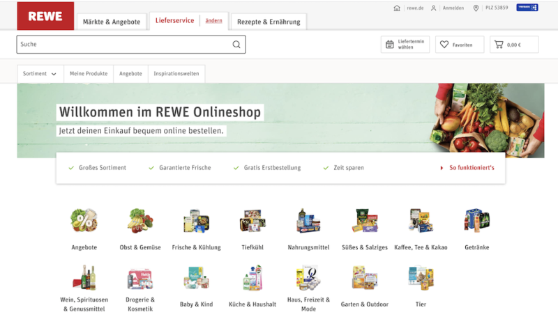 Edeka. vs. Rewe - wer hat die bessere SEO-Strategie?